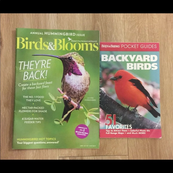 Birds & Blooms | Other | Birdsblooms Annual Hummingbird Magazine | Poshmark
